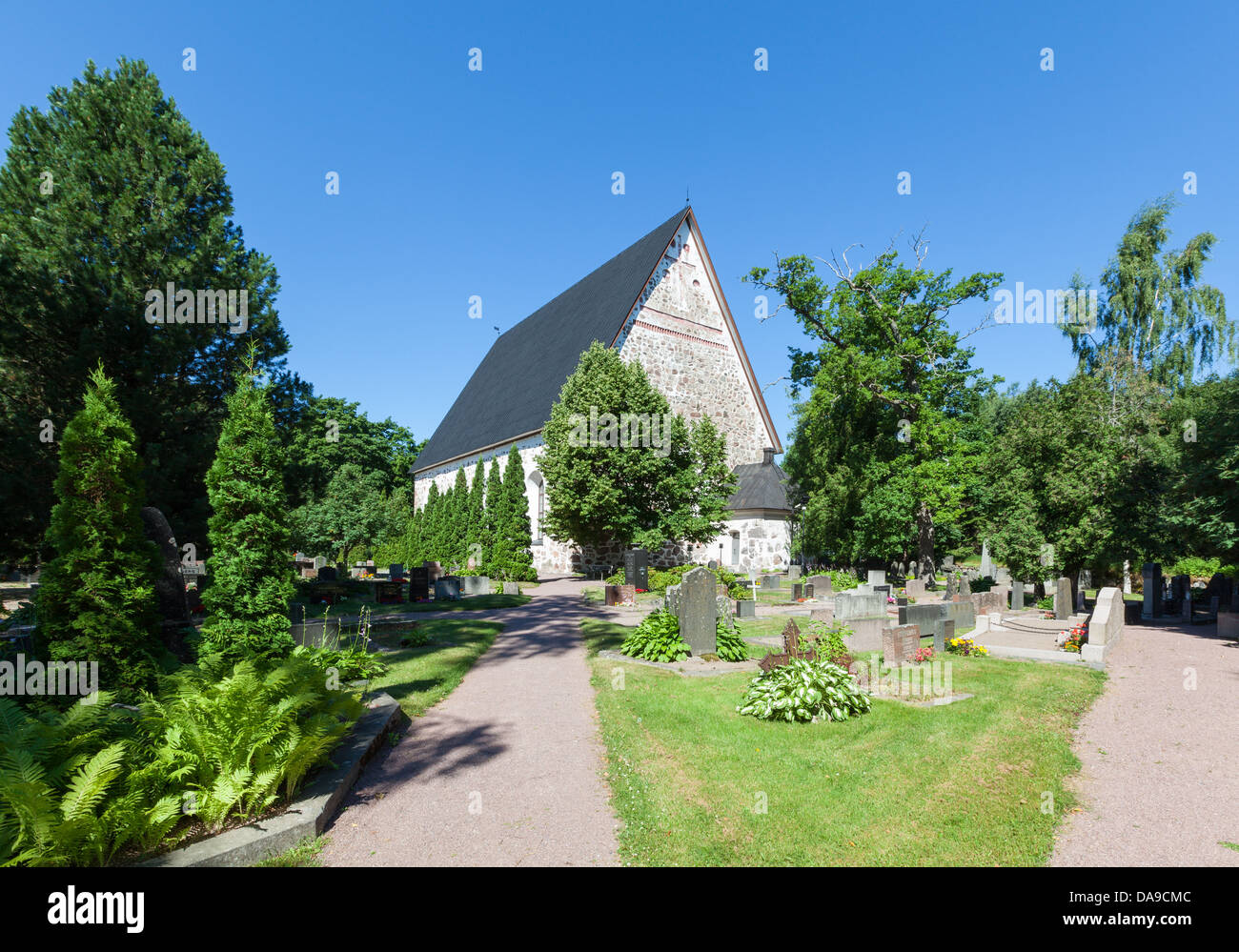Siuntio St. Peter's Church Stock Photo - Alamy