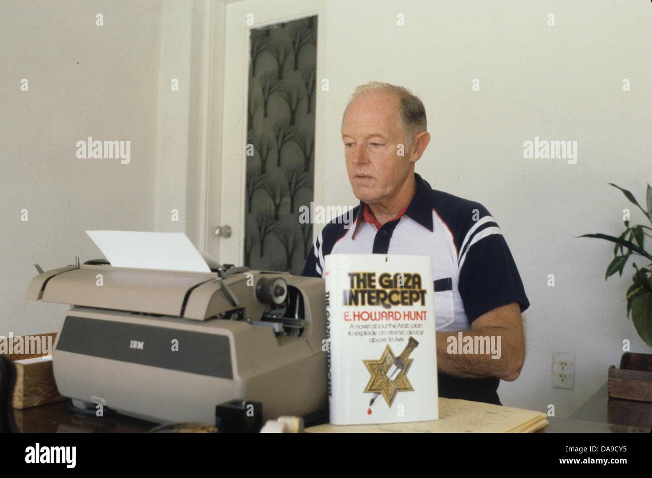 E. HOWARD HUNT.(Credit Image: © Bob Sherman/Globe Photos/ZUMAPRESS.com ...