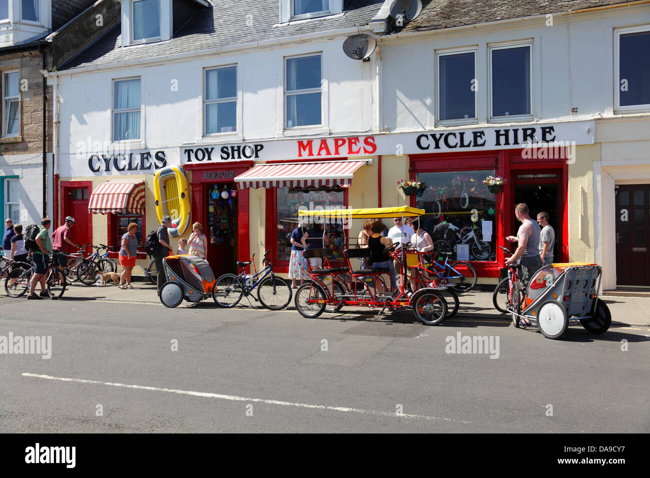 Millport, North Ayrshire, Scotland, UK, Monday, 8th July, 2013 ...