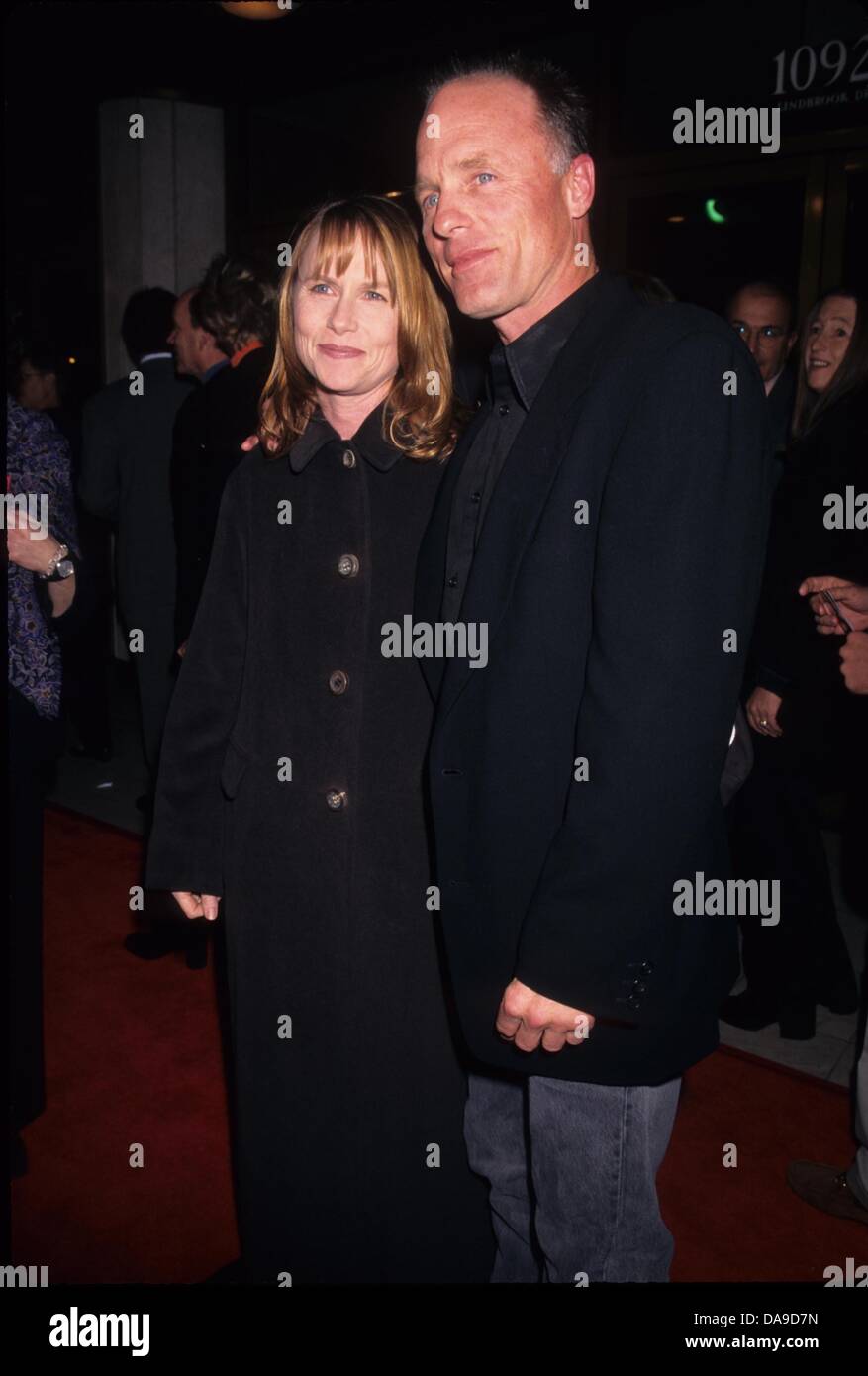 ED HARRIS with Amy Madigan 1997.Absolute Power premiere in Los Angeles ...