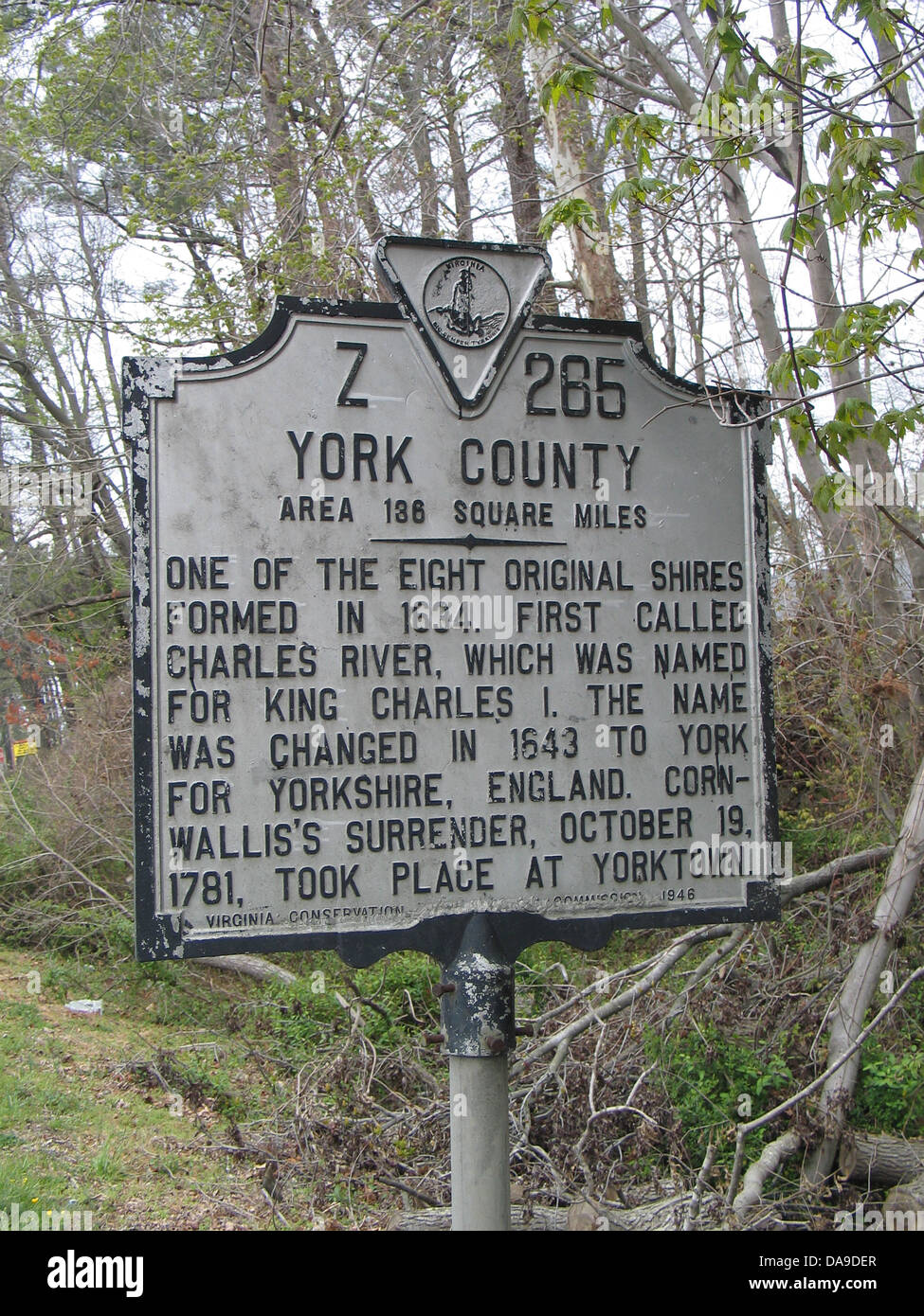 YORK COUNTY Area 136 Square Miles One of the eight original shired from ...