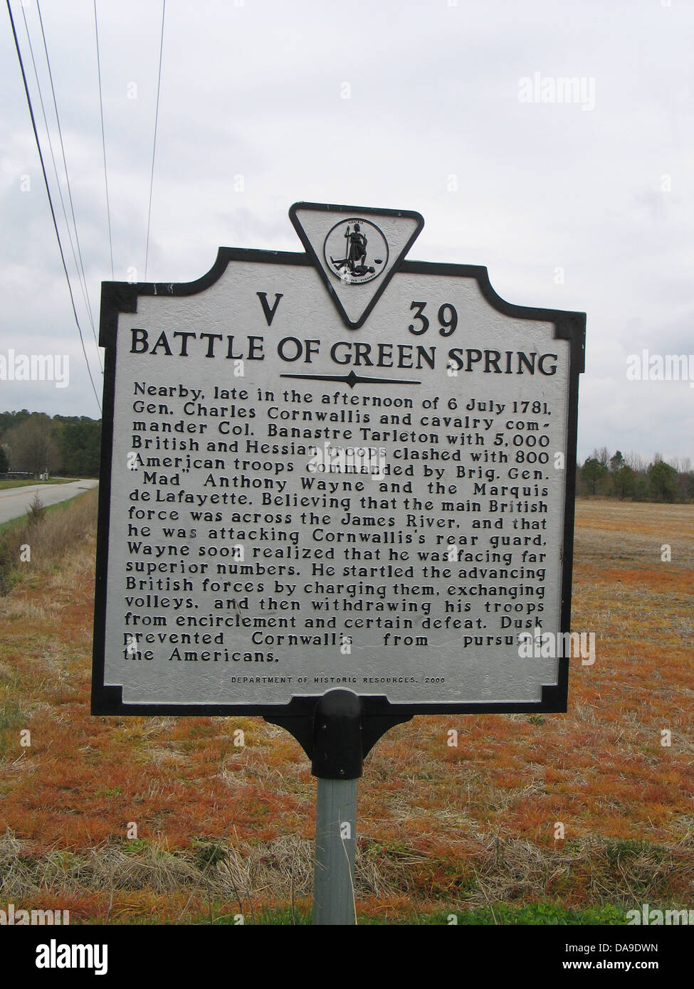 Charles cornwallis battle hi-res stock photography and images - Alamy