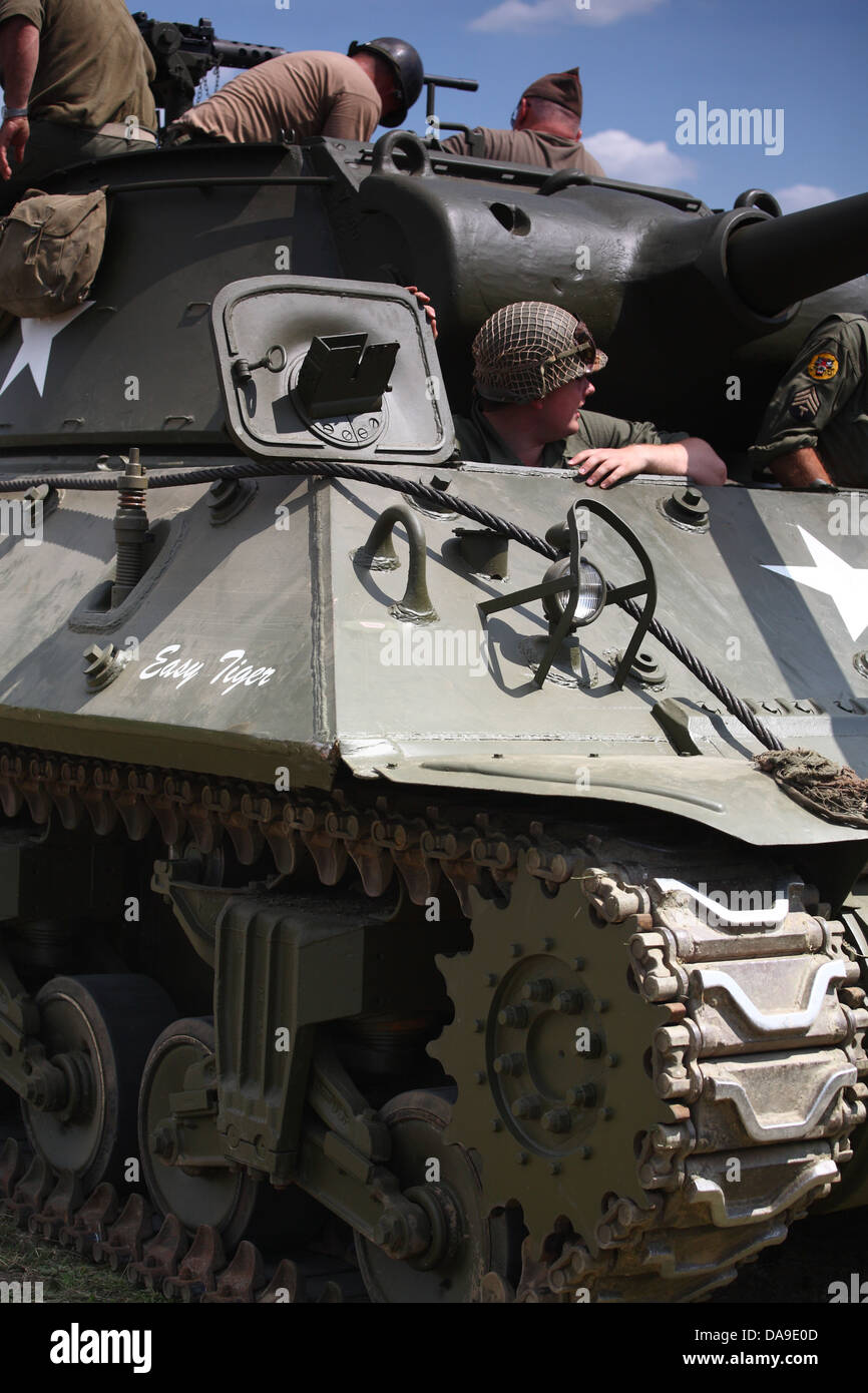 American ww2 tank hi-res stock photography and images - Alamy