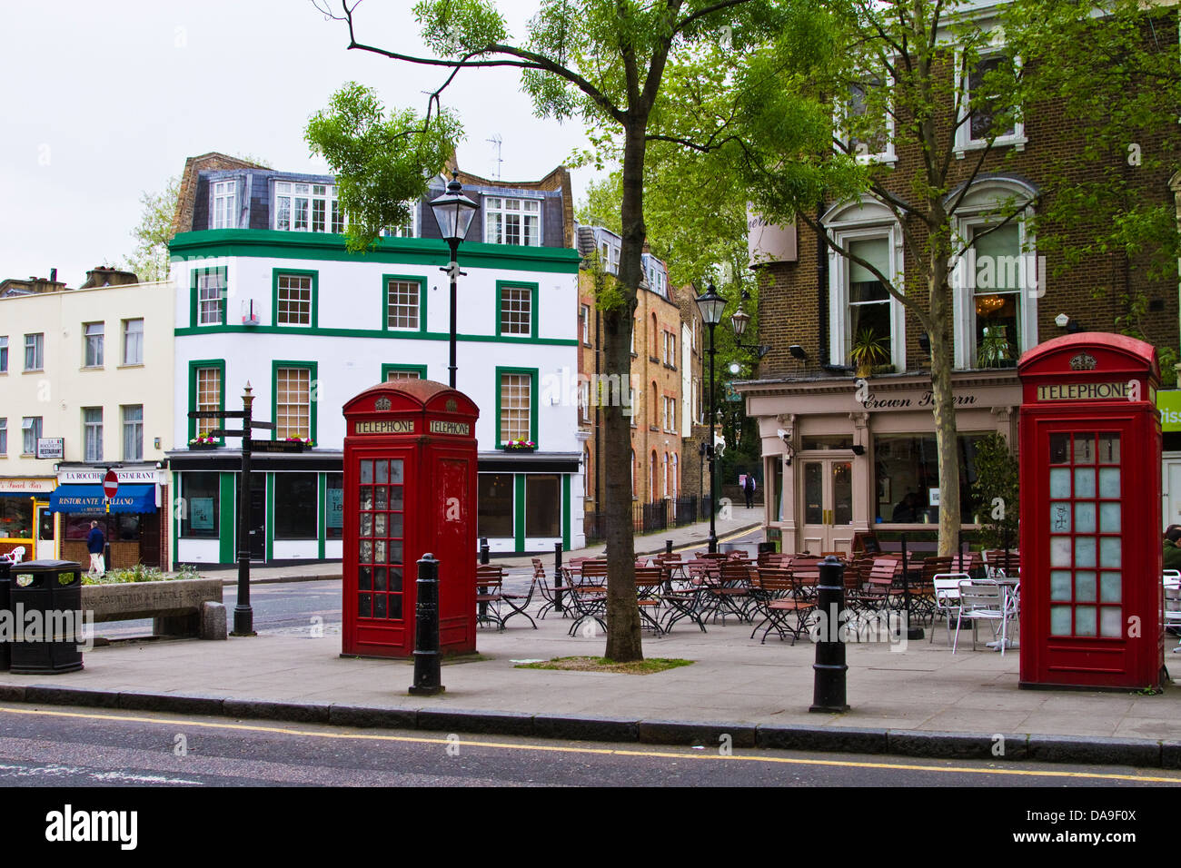 Borough of Islington-Clerkenwell green-London Stock Photo - Alamy