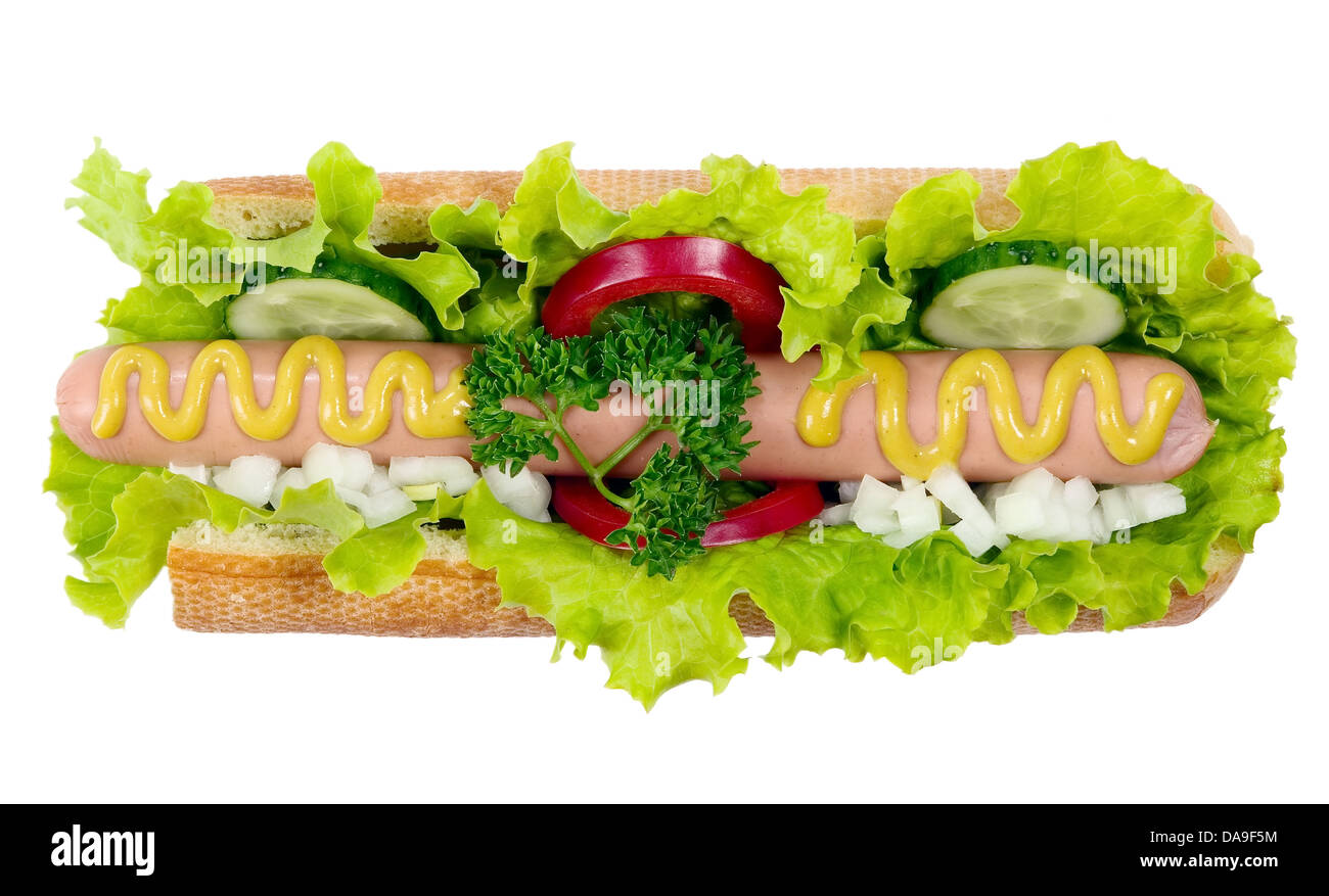 Concept american fast food Cut Out Stock Images & Pictures - Alamy