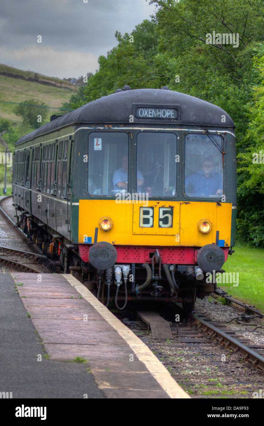 Class 108 on the Keighley & Worth Valley Heritage Railway at Oakworth ...