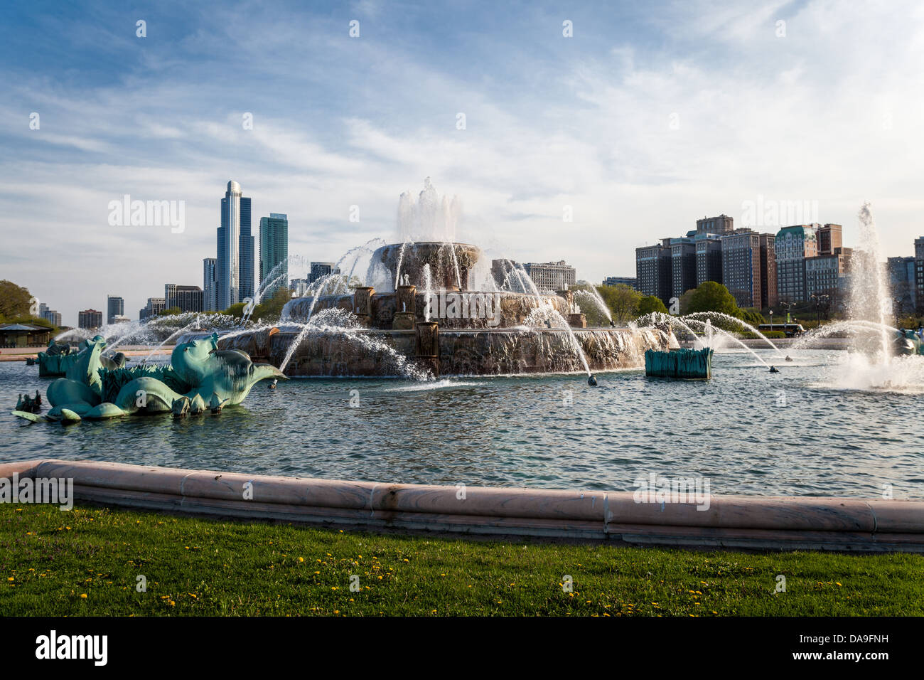 Buckingham Fountain Chicago Illinois Stock Photo - Alamy