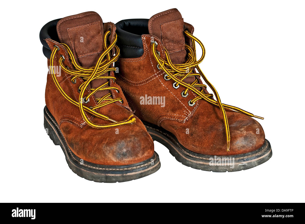 Scruffy boots Cut Out Stock Images & Pictures - Alamy