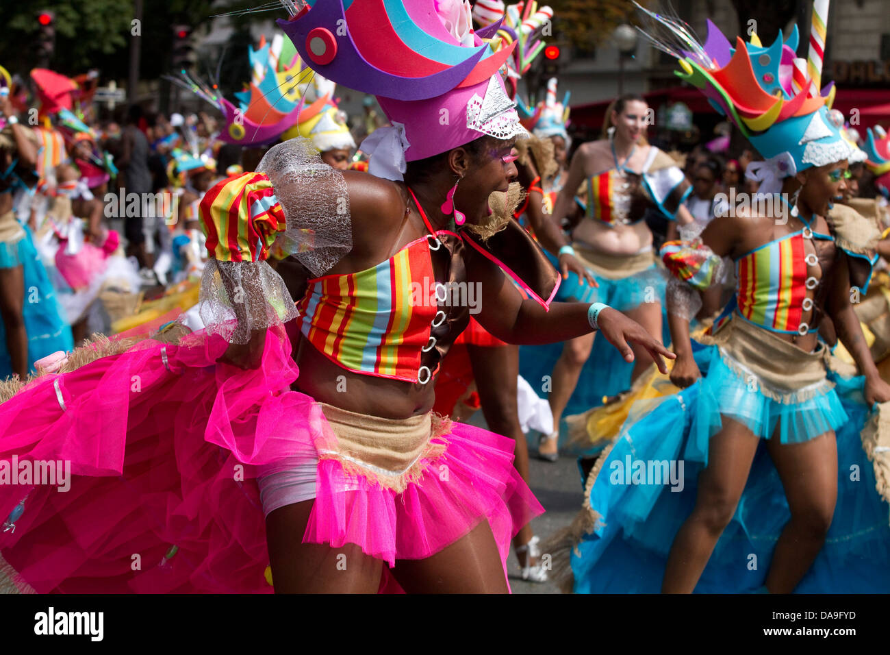 Tropical Summer Carnival in Paris, France Stock Photo - Alamy