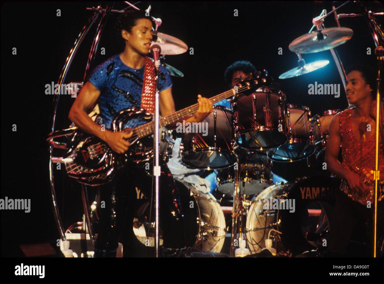 JERMAINE JACKSON with Marion Jackson.c0355.Supplied by Photos, inc ...
