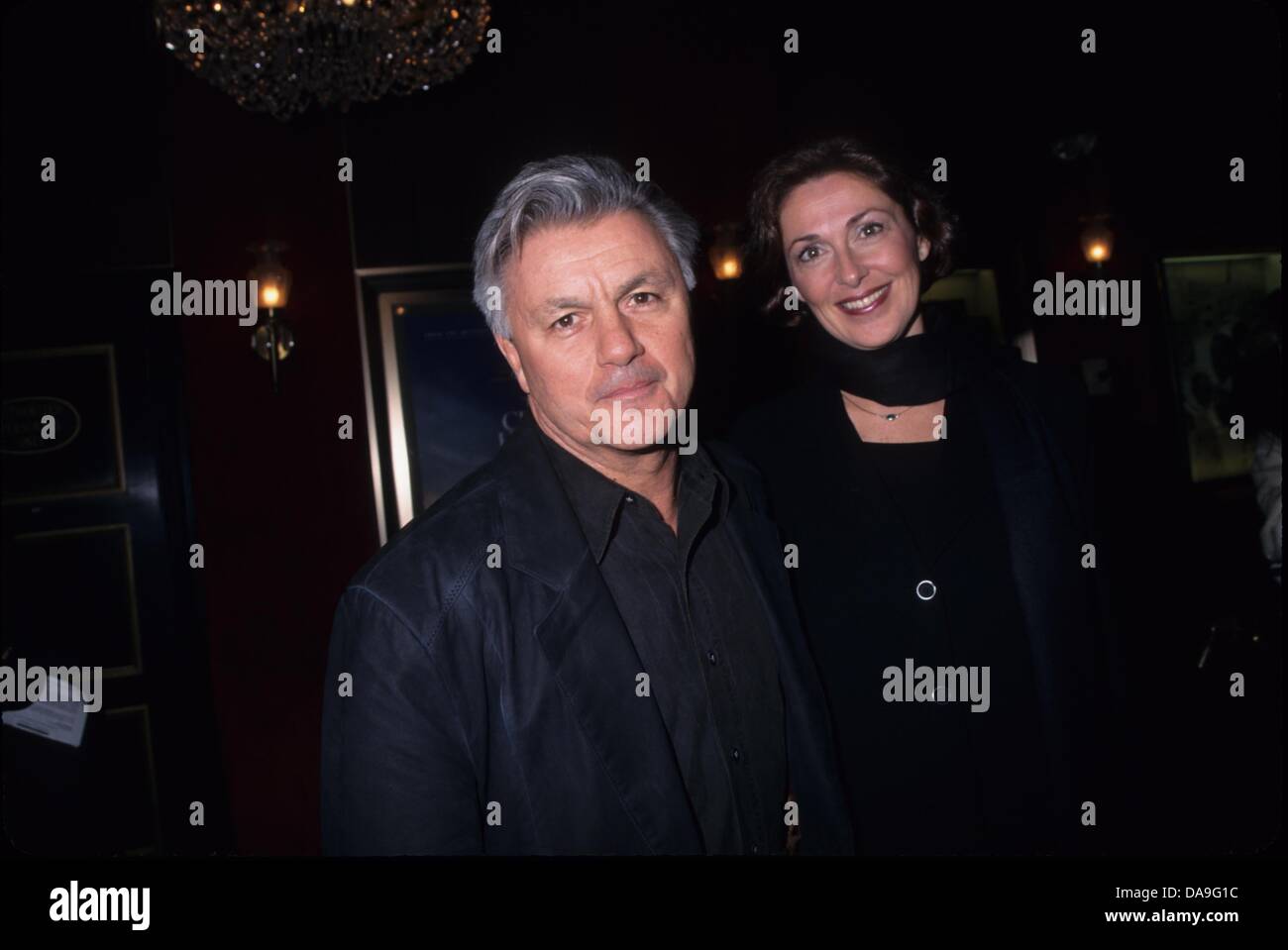 JOHN IRVING with wife Janet Turnbull.The Cider House Rules premiere at ...