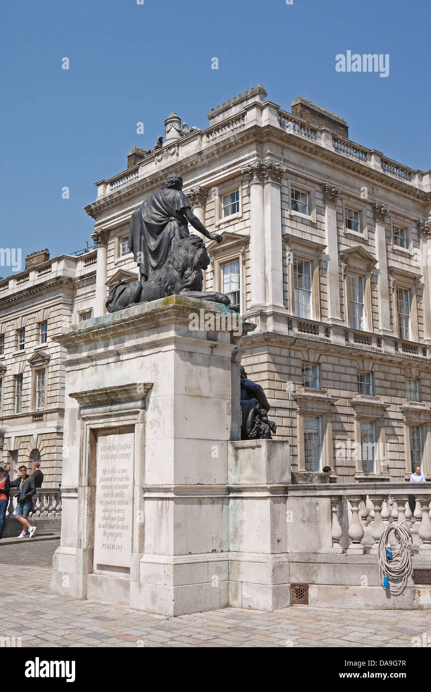 Somerset House in London is now an arts and cultural centre Stock Photo ...