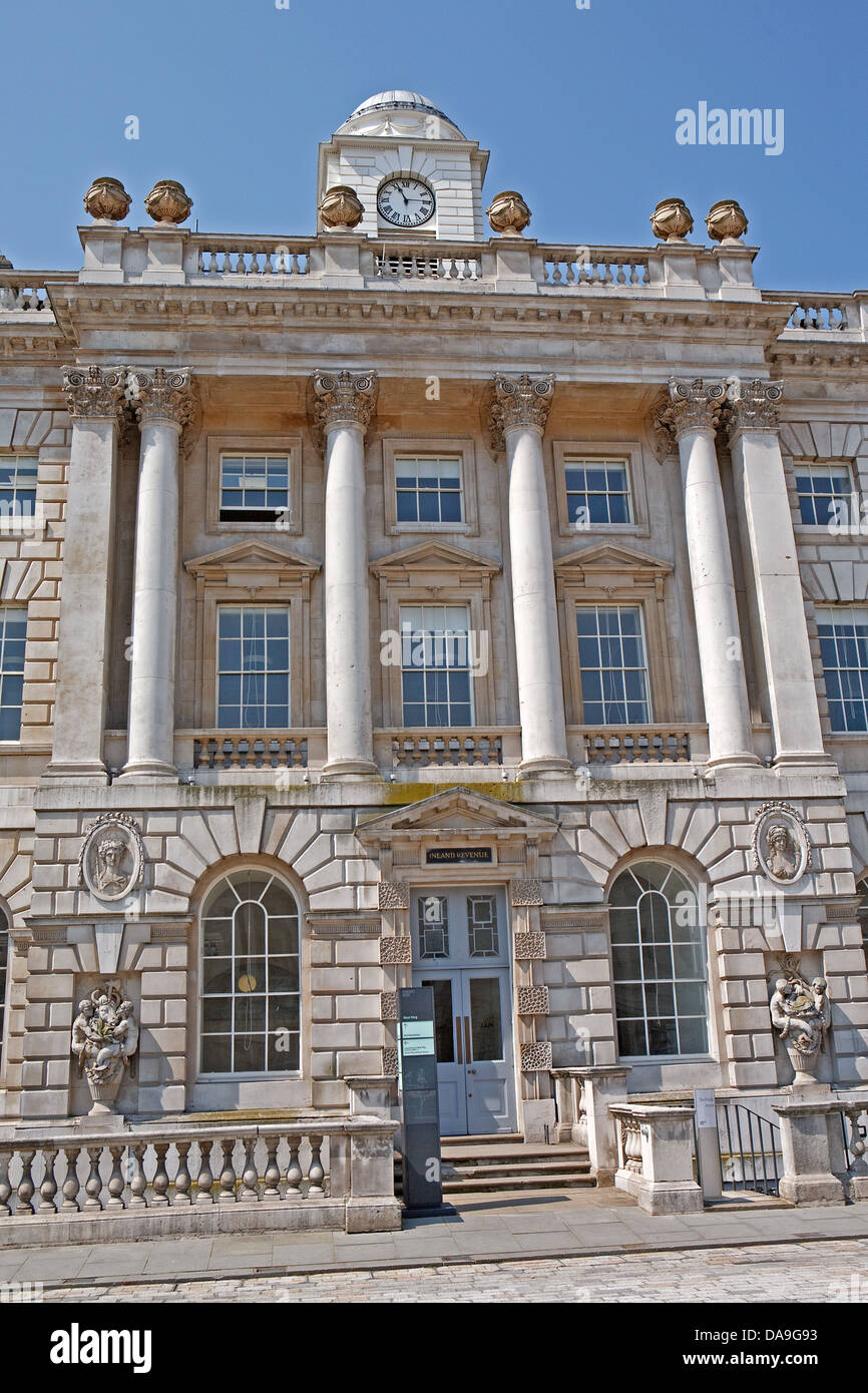 Somerset House in London is now an arts and cultural centre Stock Photo ...