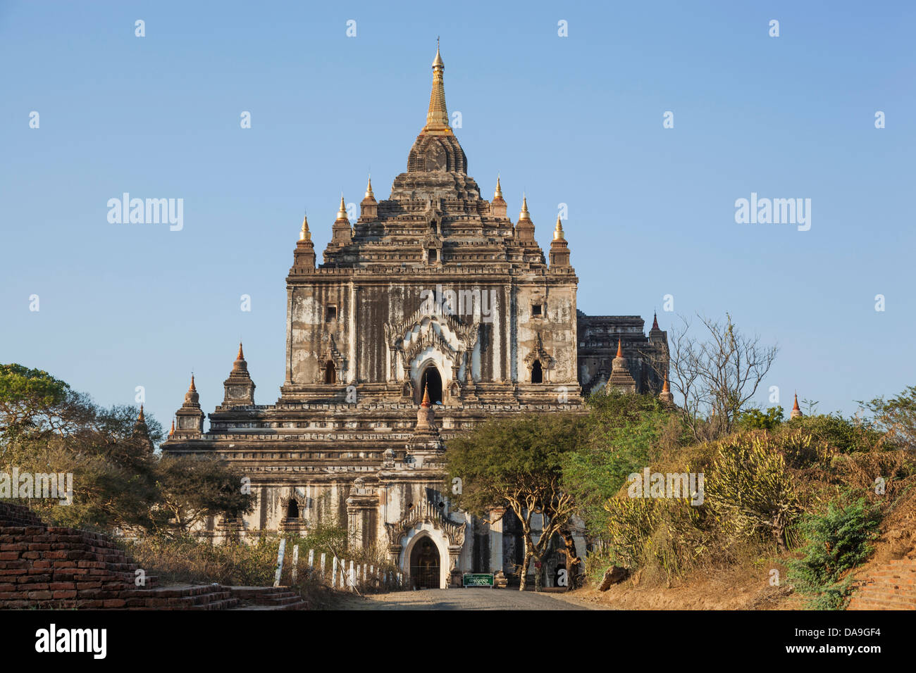 Asia, Myanmar, Burma, Bagan, Thatbyinnyu Temple, Temple, Temples Stock ...
