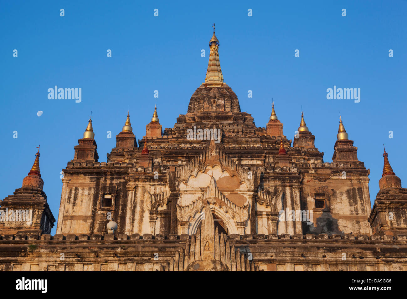 Asia, Myanmar, Burma, Bagan, Thatbyinnyu Temple, Temple, Temples Stock ...