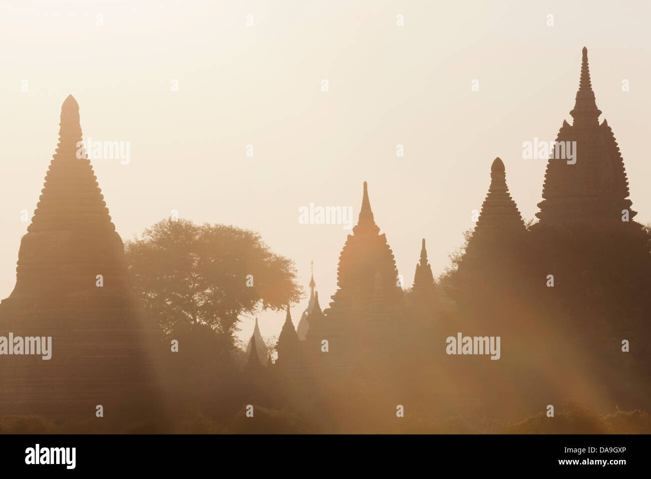 Asia, Myanmar, Burma, Bagan, Temple, Temples, Pagoda, Pagodas, Ancient ...