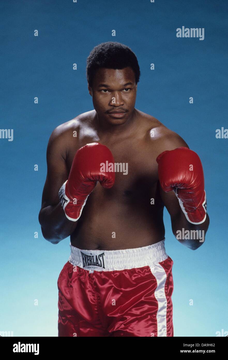 LARRY HOLMES.Supplied by Photos, inc.(Credit Image: © Supplied By Globe ...