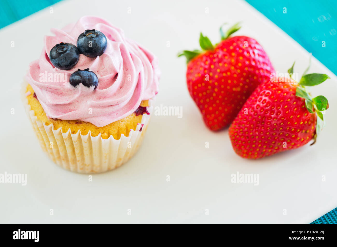 Delicious Beautiful Cupcake Stock Photo - Alamy