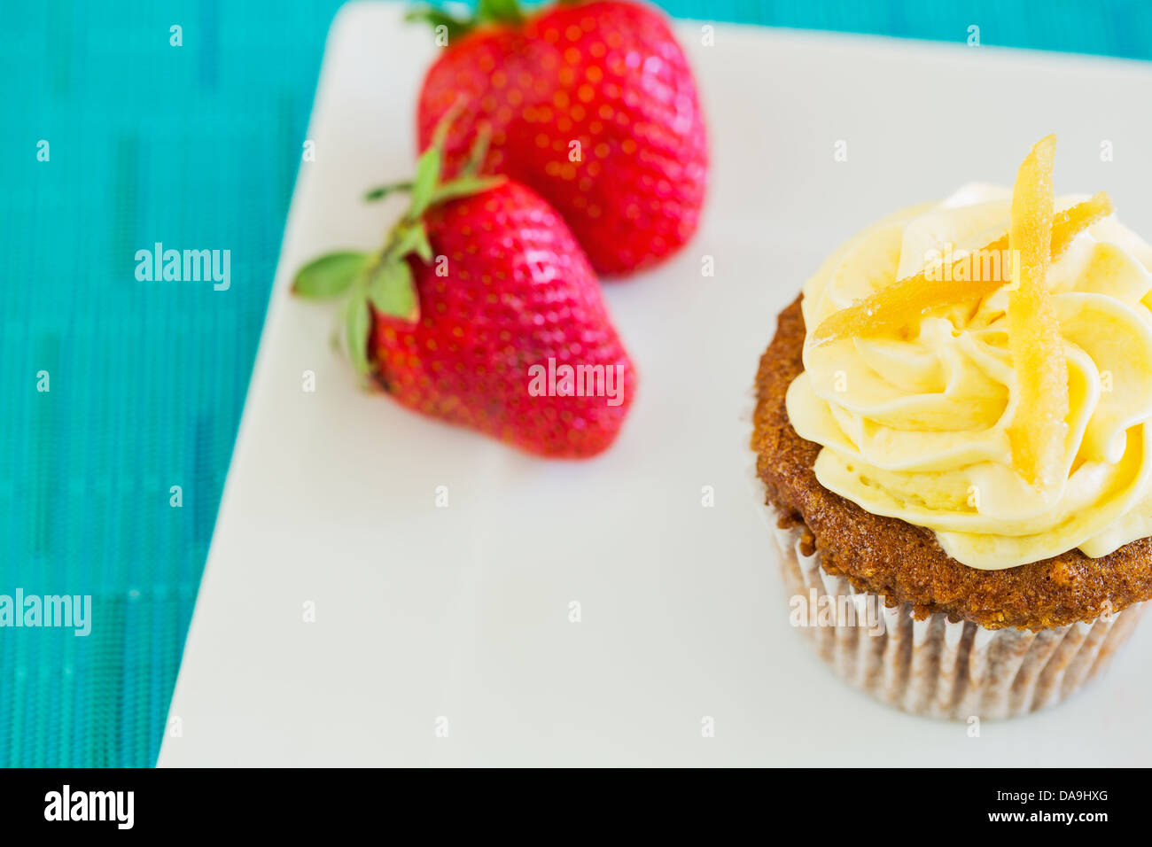 Delicious Beautiful Cupcake Stock Photo - Alamy