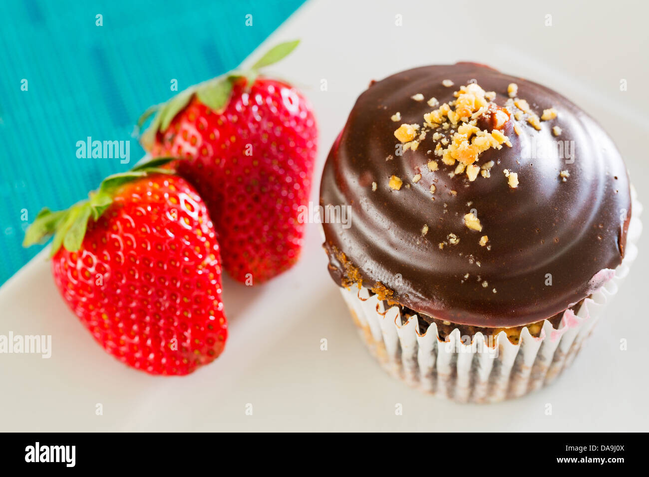 Delicious Beautiful Cupcake Stock Photo - Alamy