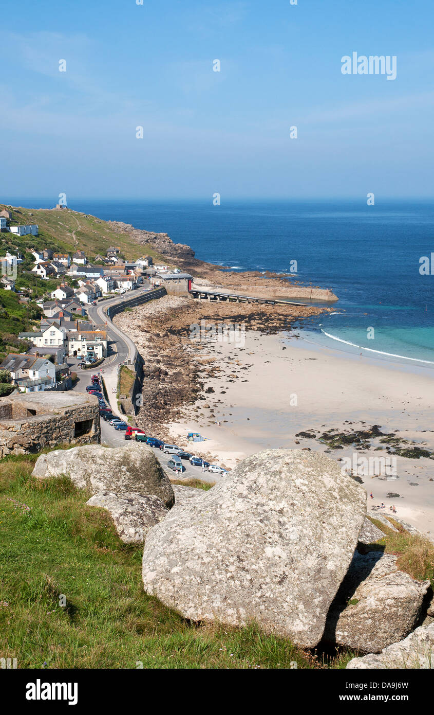 sennen cove, cornwall, uk Stock Photo - Alamy