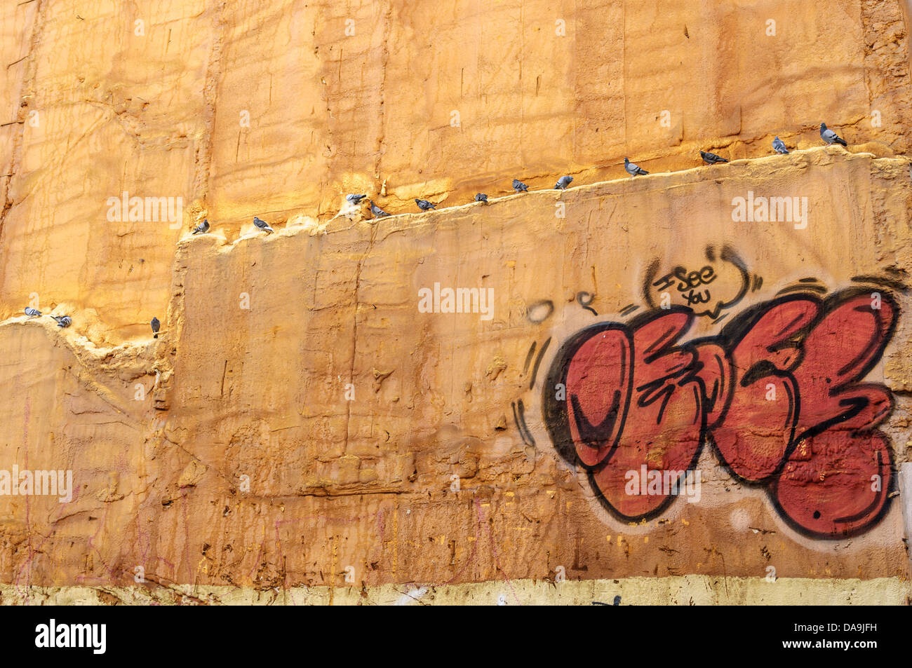 Graffiti in Barcelona, Spain Stock Photo - Alamy