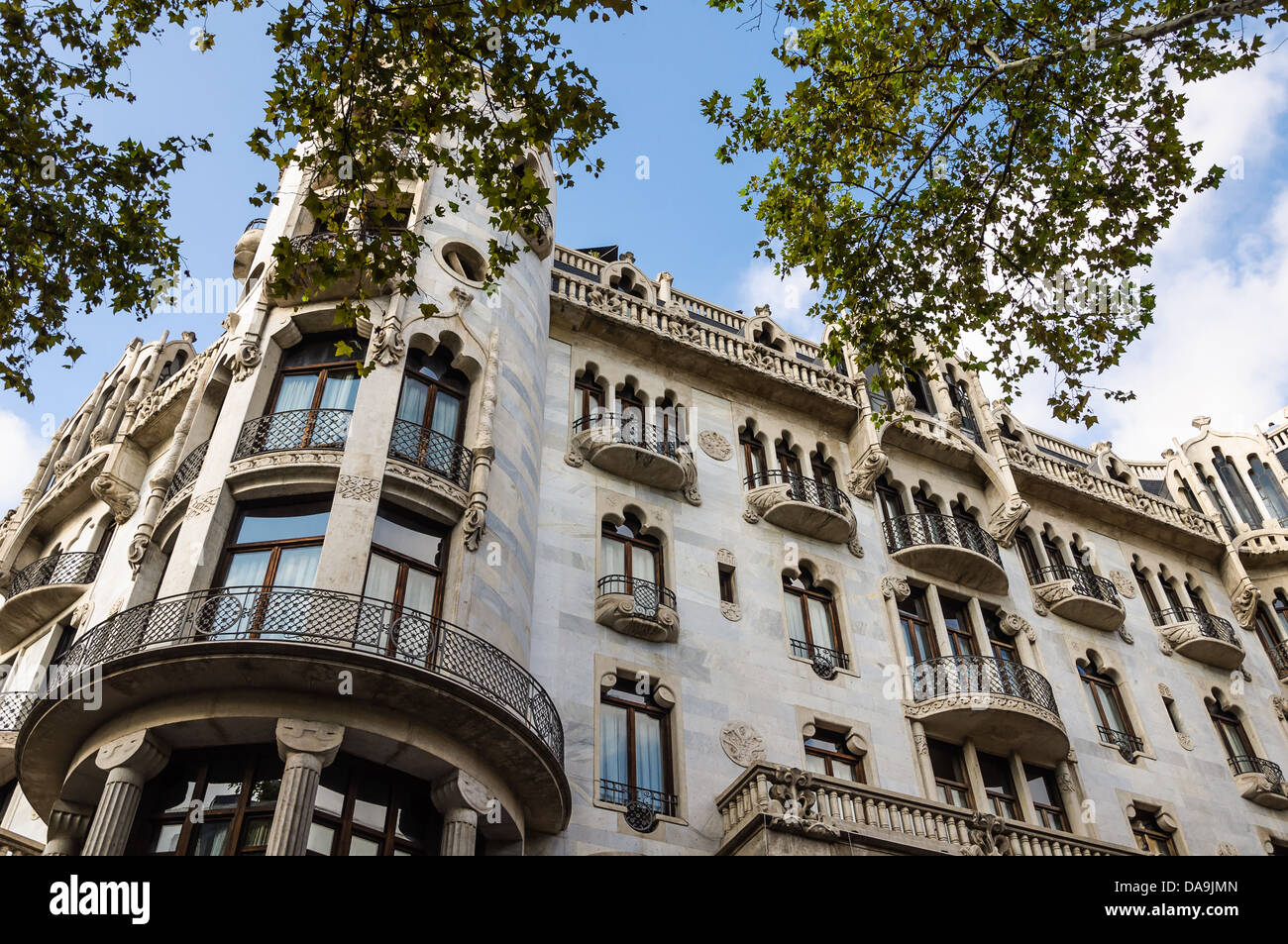 Barcelona gracia casa fuster hi-res stock photography and images - Alamy