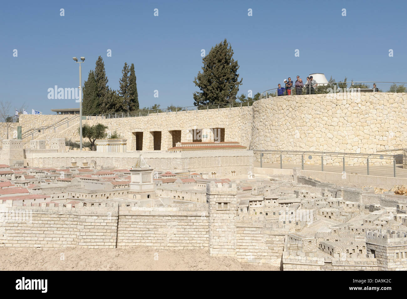 Israel, Israel museum, Jerusalem, model, copy, reproduction, Middle ...