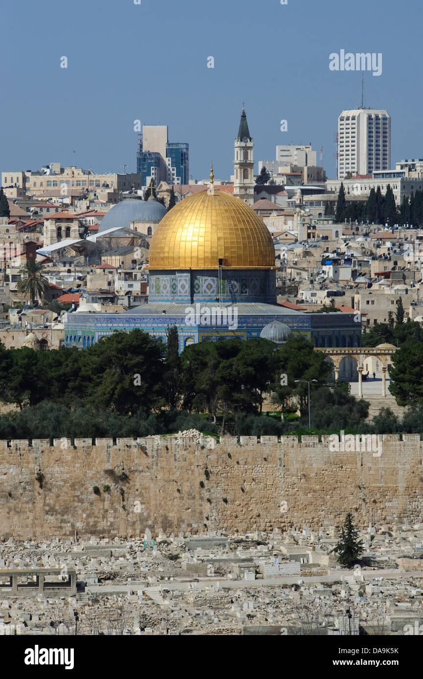 Dome of the Rock, Israel, Jerusalem, Middle East, Near East, religion ...