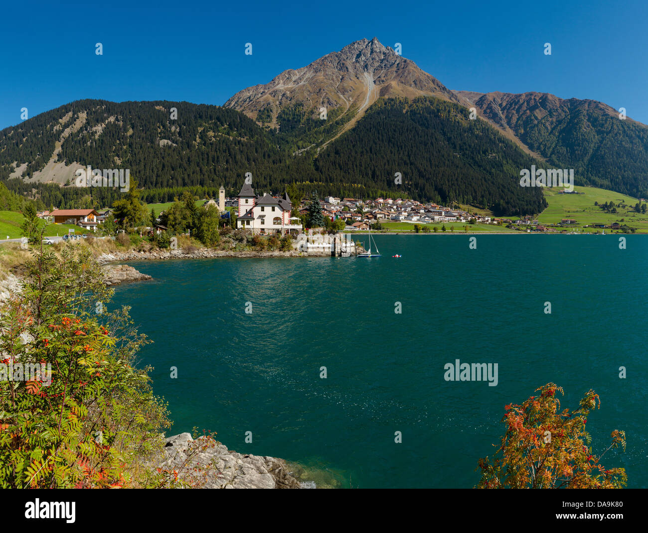 Lake Reschen, Italy High Resolution Stock Photography and Images - Alamy