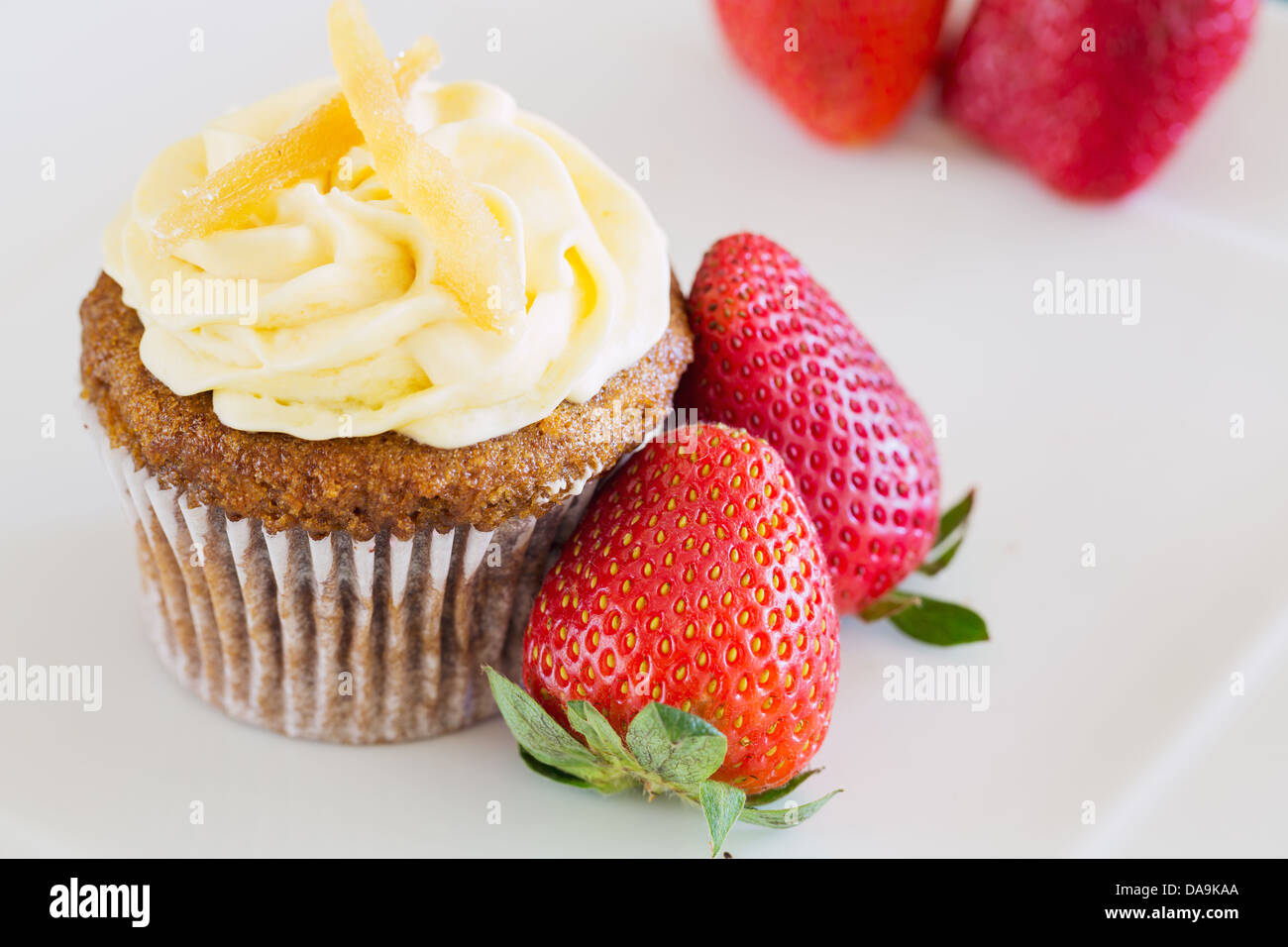 Delicious Beautiful Cupcake Stock Photo - Alamy