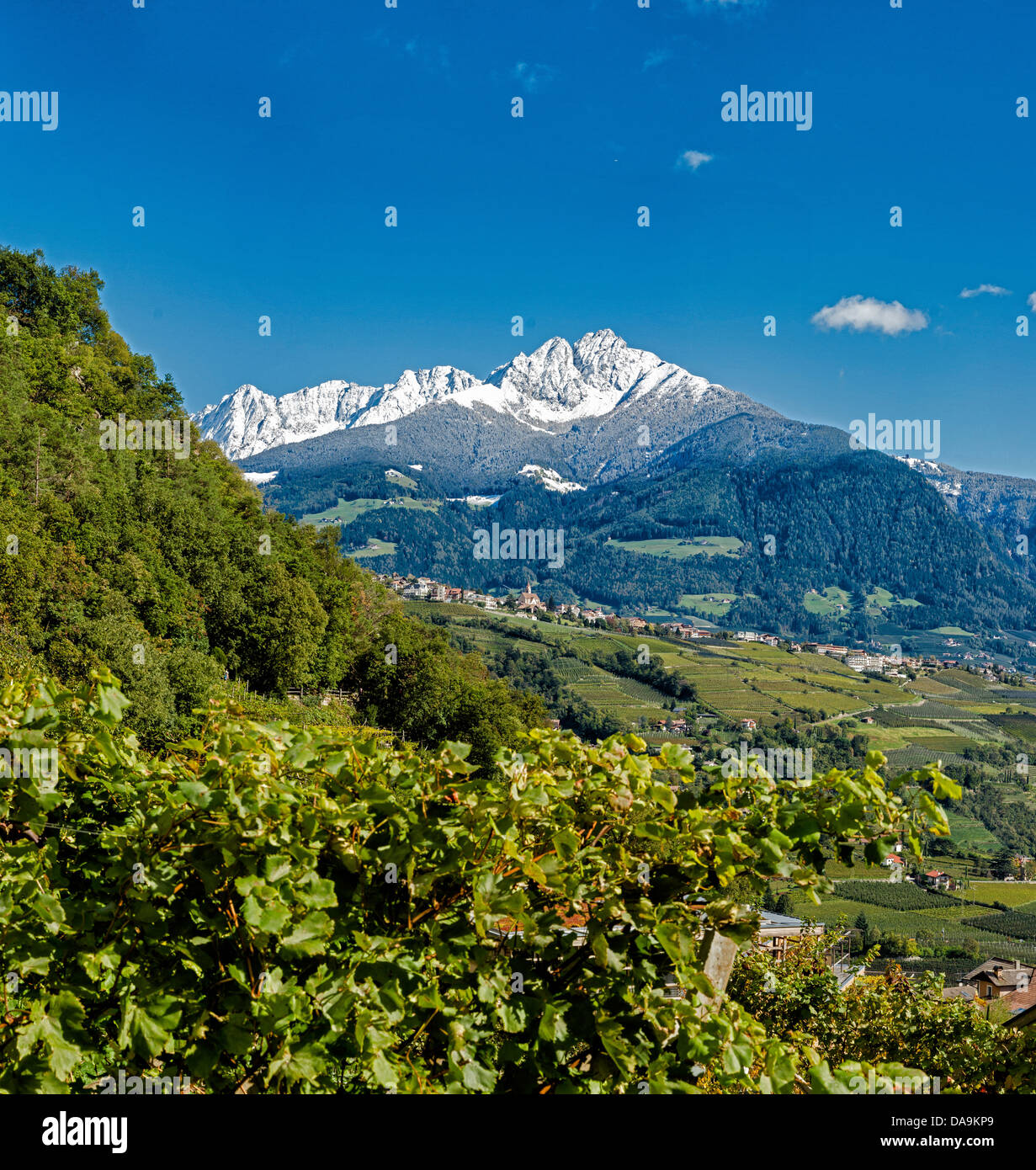 Italy, Europe, Südtirol, South Tyrol, Upper Adige, Alto Adige, village ...