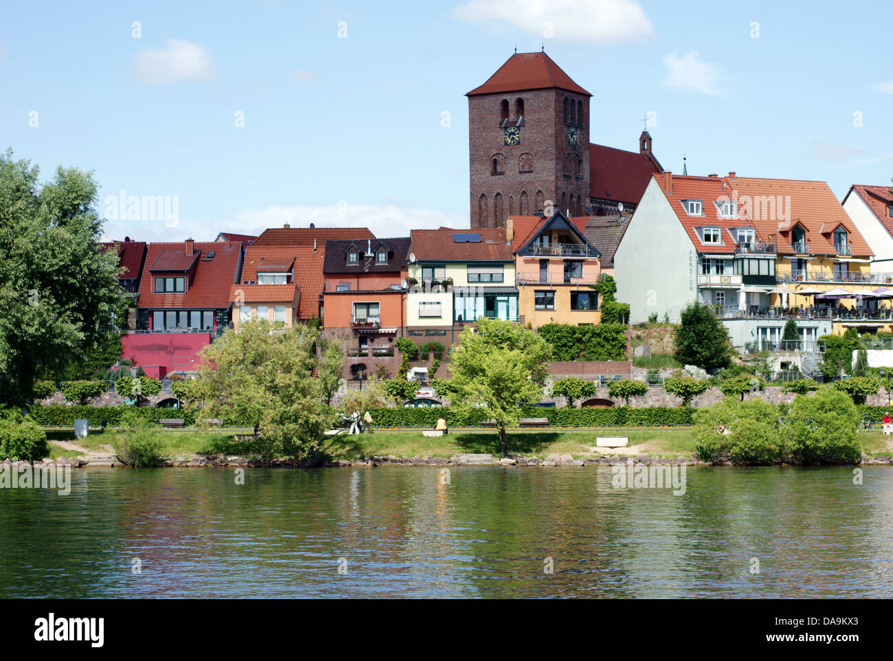 Waren at the sea Mueritz Stock Photo - Alamy