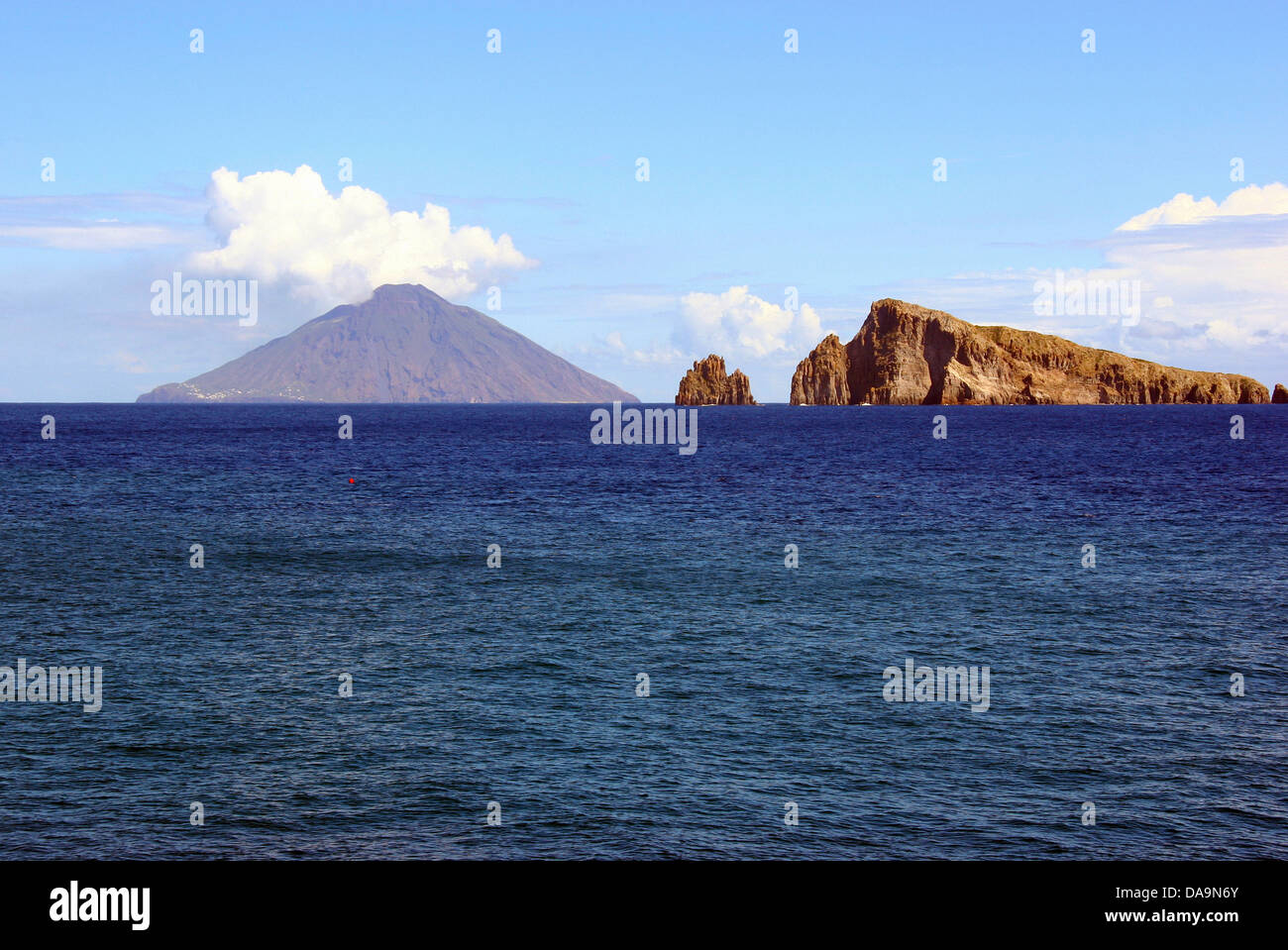 Italy, Europe, Lipari Islands, aeolian, islands, isles, Stromboli ...