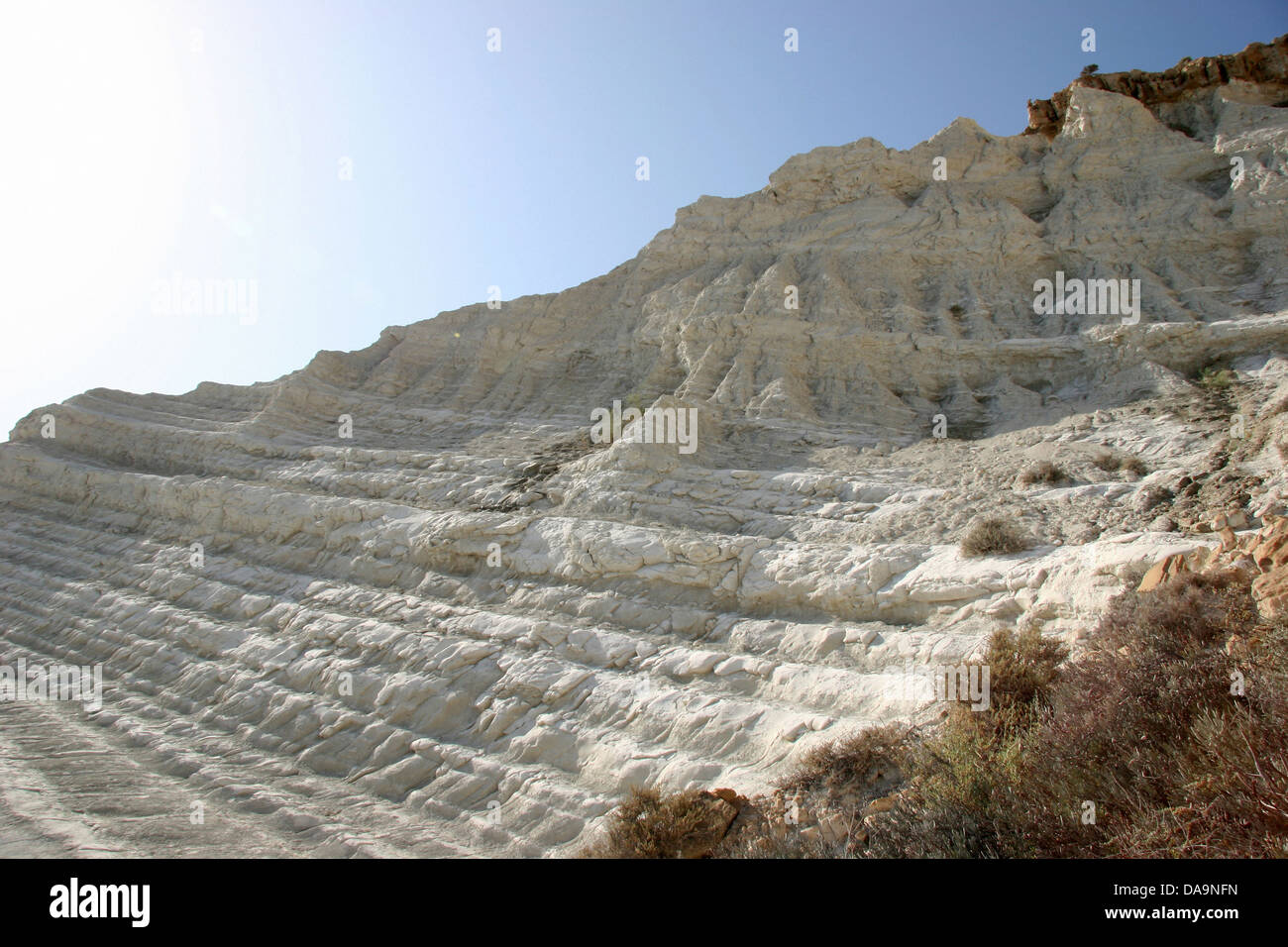 Italy, Europe, Sicily, Scala dei Turchi, white, r rock, cliff, cliff ...