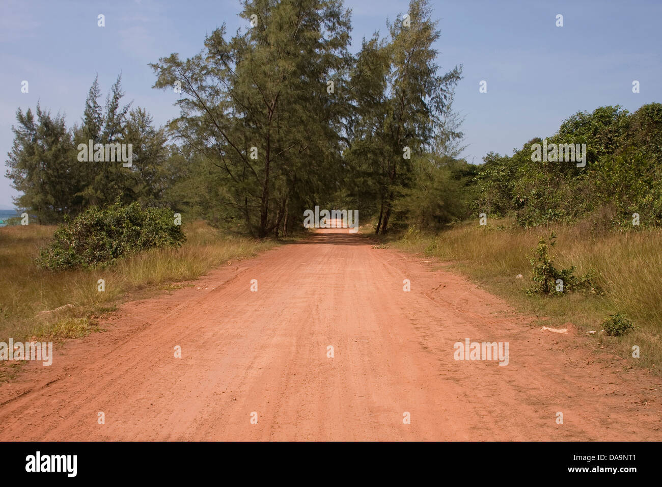 Asia, scenery, runway, sand, sandy, sand runway, dust, dusty, street ...