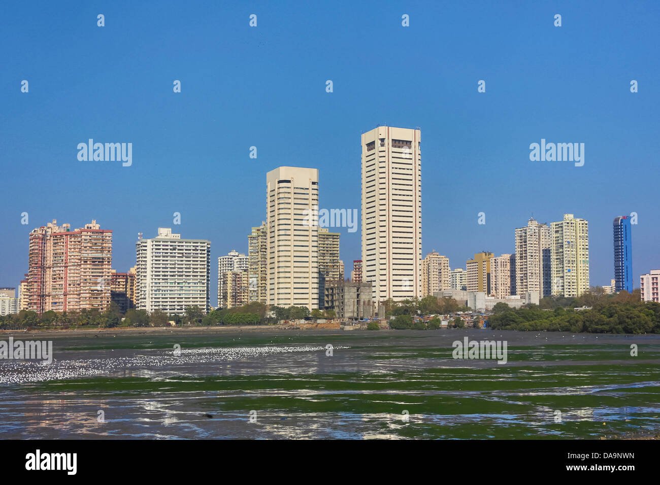 Business District Skyline Mumbai