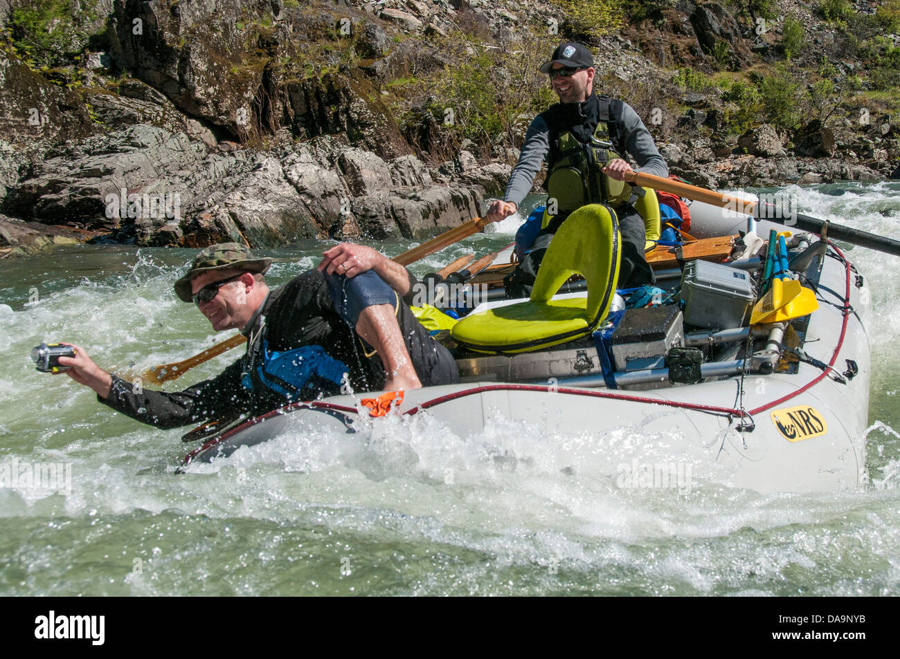 Rafting on the Wild and Scenic Rogue River in southern Oregon. Robb ...
