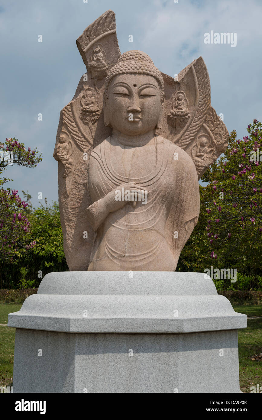 8th Century Silla Statue of Buddha Gyeongju National Museum, South ...