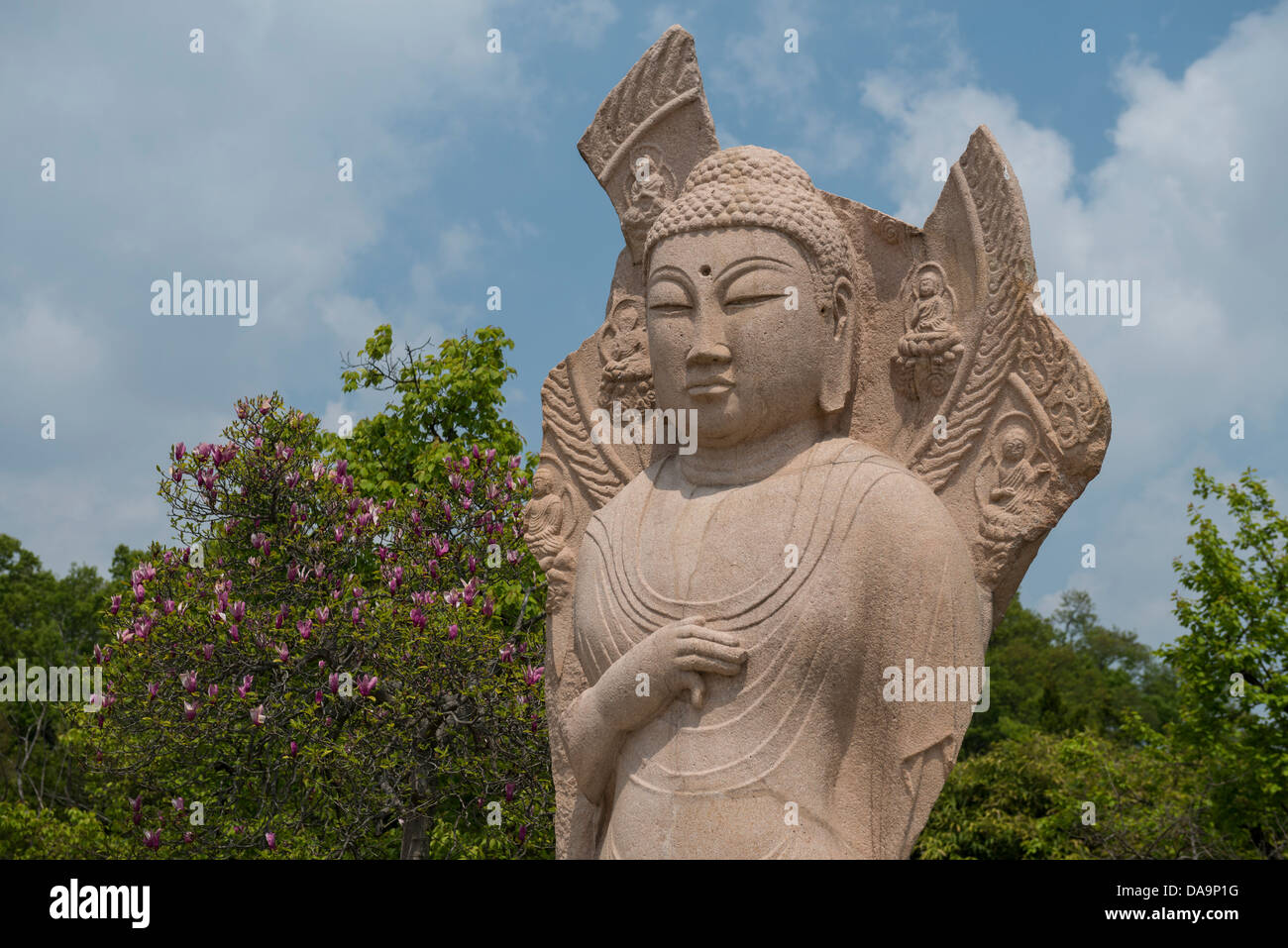 8th Century Silla Statue of Buddha, Gyeongju National Museum, South ...