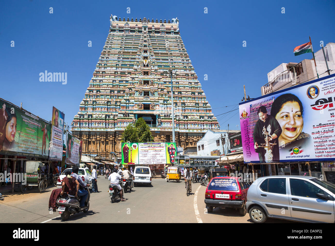 India, South India, Asia, Tamil Nadu, Srirangan, athashwami, Temple ...