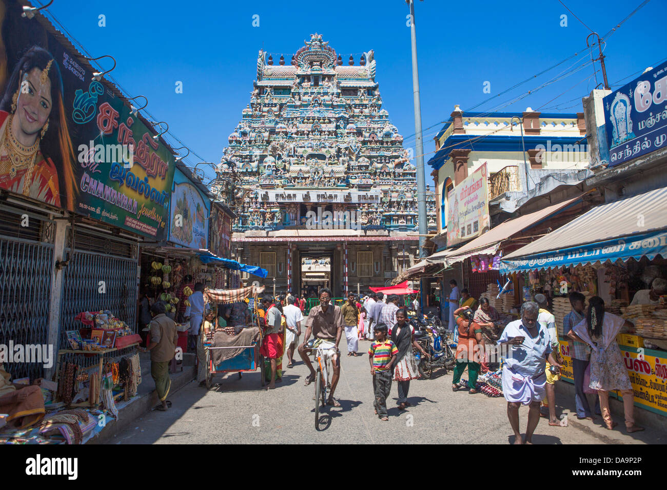 India, South India, Asia, Tamil Nadu, Srirangan, athashwami, Temple ...