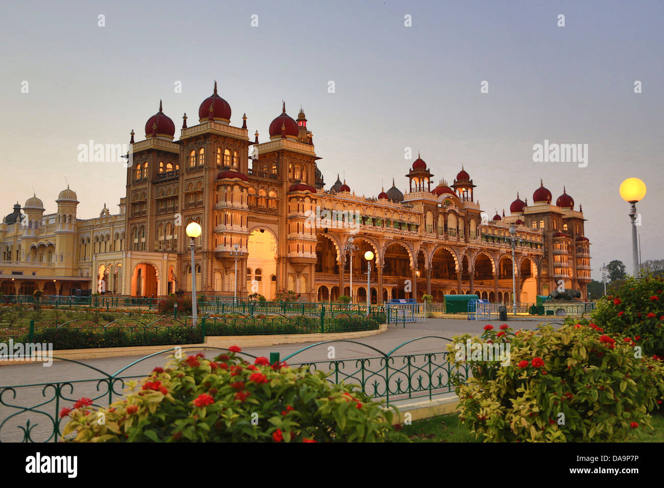 India, South India, Asia, Karnataka, Mysore, Palace, architecture ...