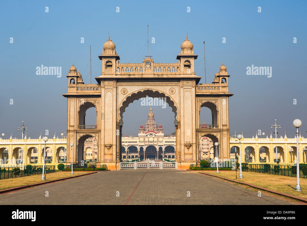 Mysore palace entrance gate hi-res stock photography and images - Alamy