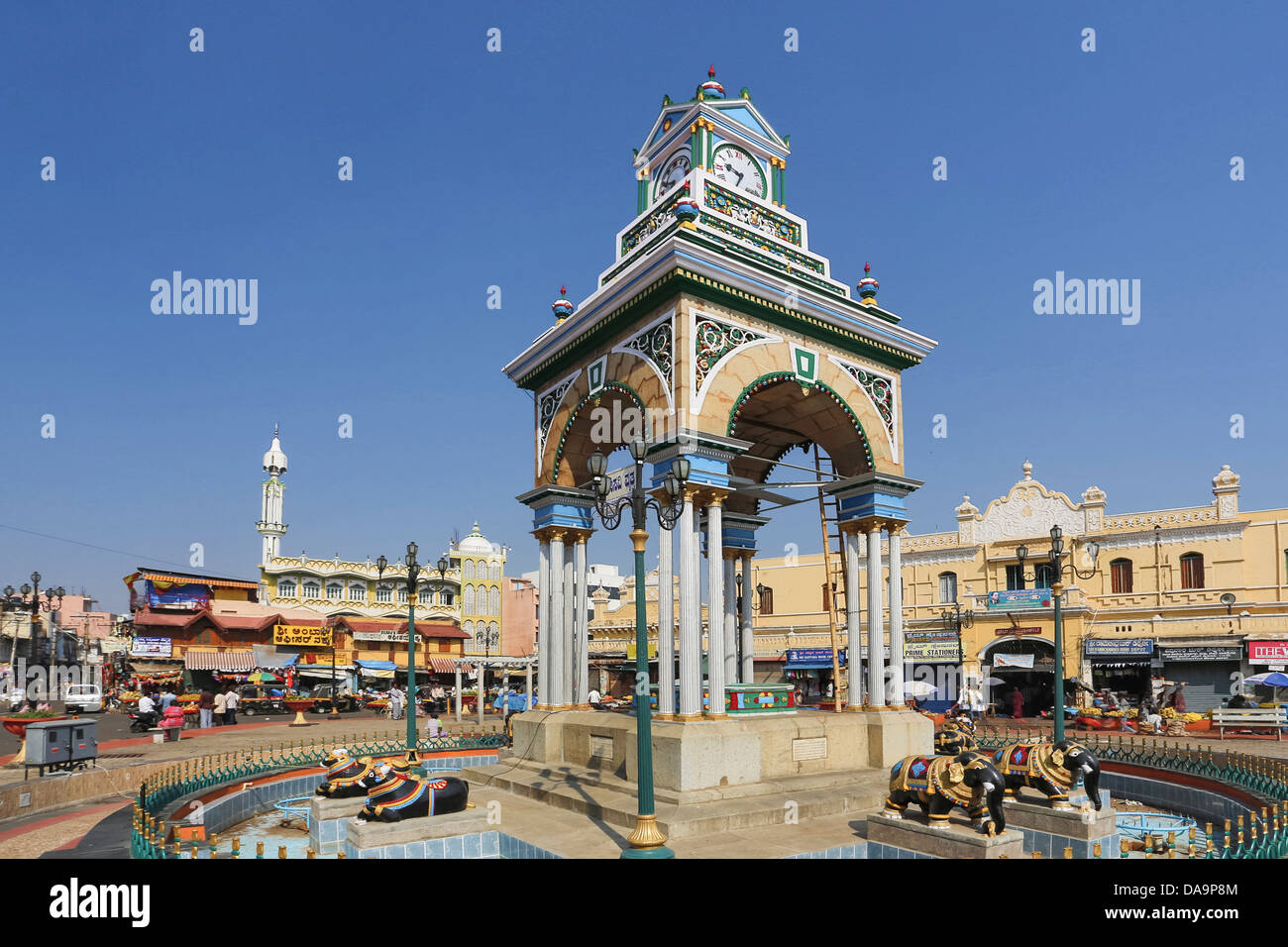 Mysore clock tower hi-res stock photography and images - Alamy