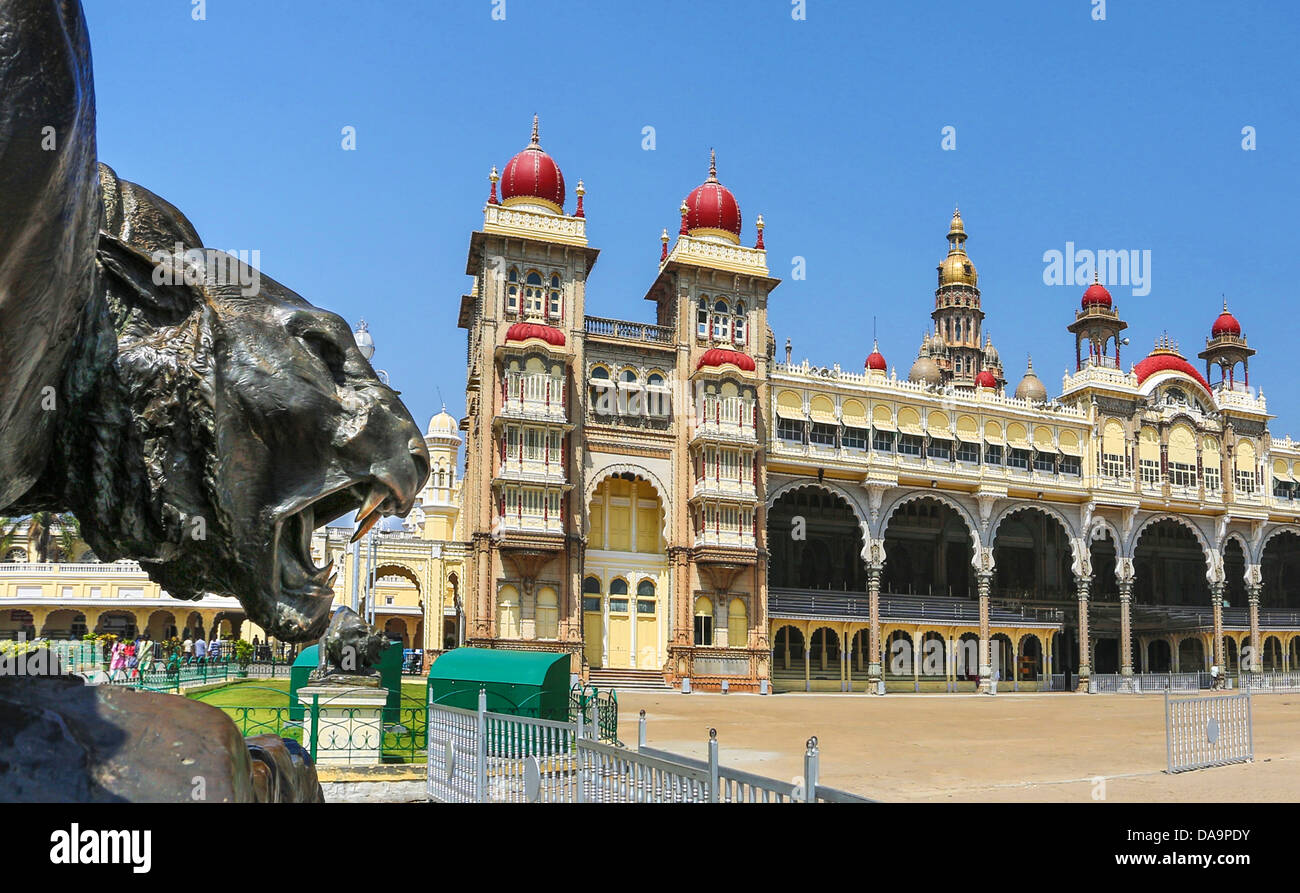 India, South India, Asia, Karnataka, Mysore, Palace, Maharaja ...