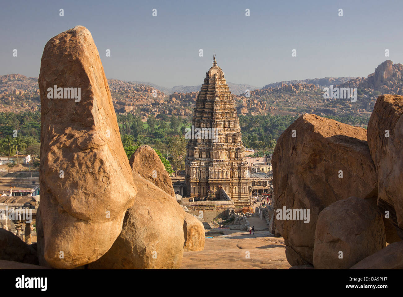 India, South India, Asia, Karnataka, Hampi, ruins, Vijayanagar, 15th ...