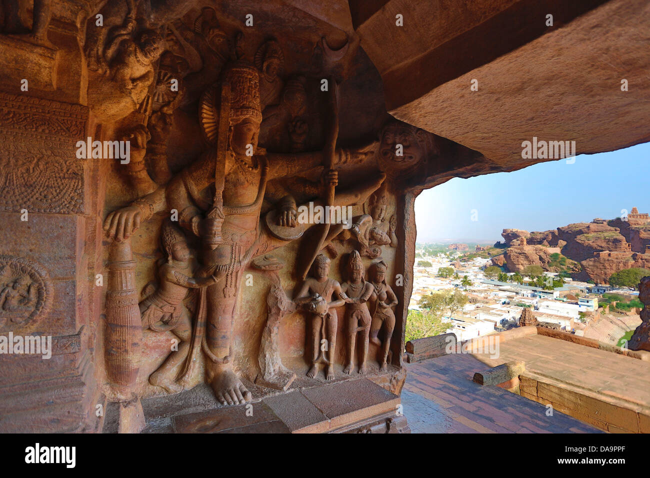 Badami cave hi-res stock photography and images - Alamy