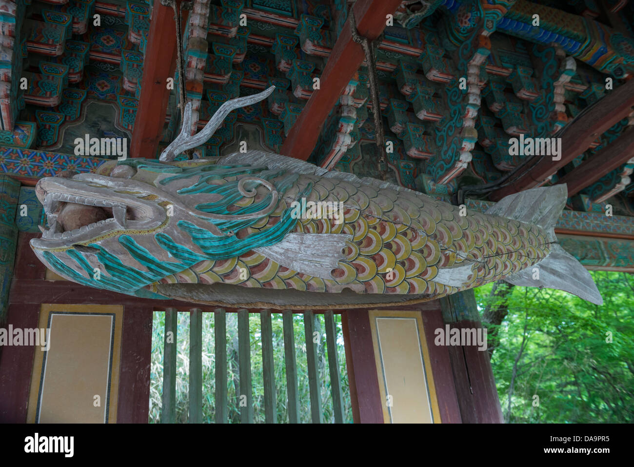 Wooden fish korea hi-res stock photography and images - Alamy
