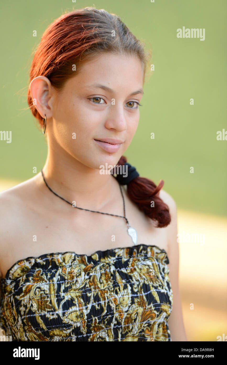 Central America Nicaragua Granada Colonial City Girl Model Latin Latina Young Portrait